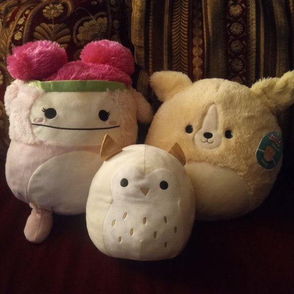 Squishmallows | Toys | Lot Of 3 Squishmallows Two Large And One Smaller ...